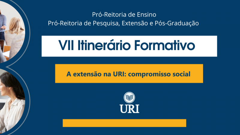 URI Reitoria | URI abre inscrições para o VII Itinerário Formativo